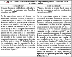 Modifican plazo para anotación de comprobantes de pago y otras ...
